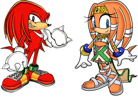 The True of Knuckles and Tikal by ameth18 on DeviantArt