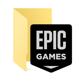 Epic Games Folder Icon by lalziee on DeviantArt