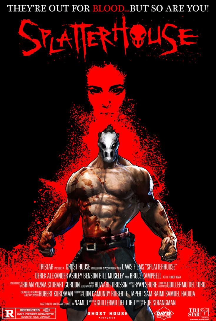 Splatterhouse Movie Poster by Pain3iller on DeviantArt