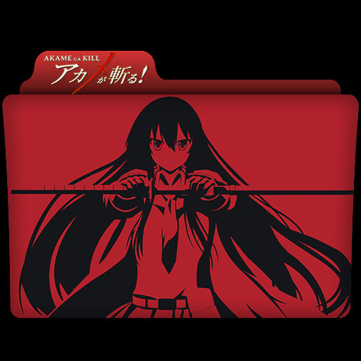 Akame ga Kill : Anime Folder Icon v1 by KingCuban on DeviantArt