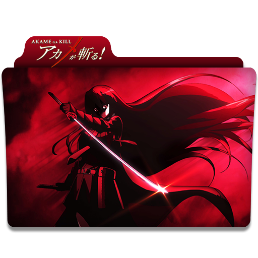 Akame ga Kill : Anime Folder Icon v2 by KingCuban on DeviantArt