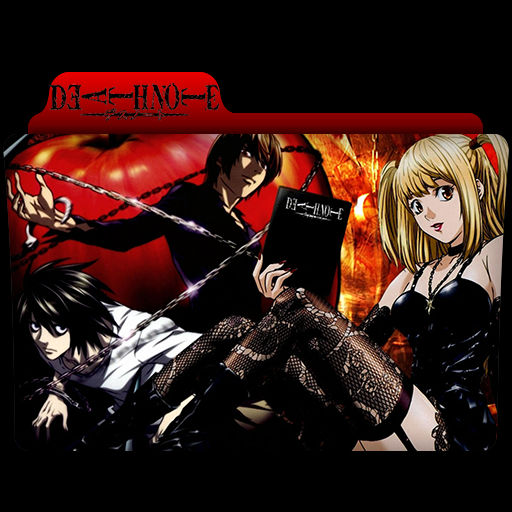 Death Note : Anime Folder Icon v2 by KingCuban on DeviantArt