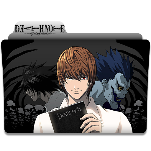 Death Note : Anime Folder Icon v4 by KingCuban on DeviantArt