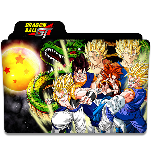 Dragon Ball GT : Anime Folder Icon v3 by KingCuban on DeviantArt