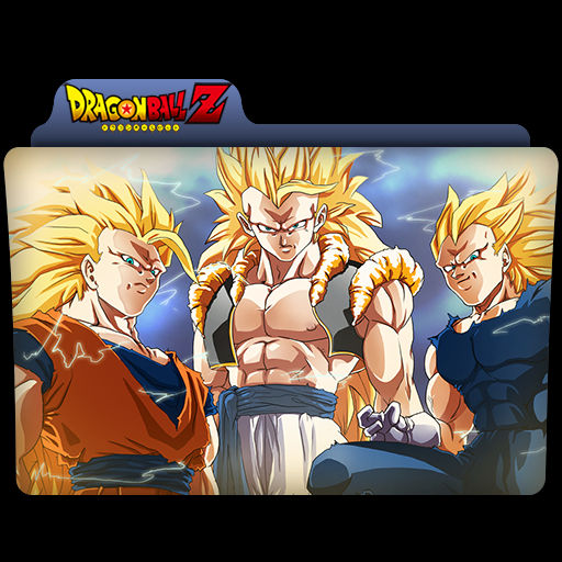 Dragon Ball Z : Anime Folder Icon v3 by KingCuban on DeviantArt