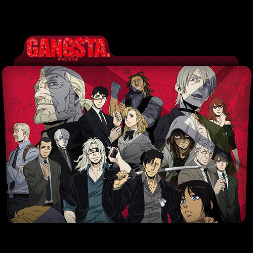 GANGSTA : Anime Folder Icon v2 by KingCuban on DeviantArt