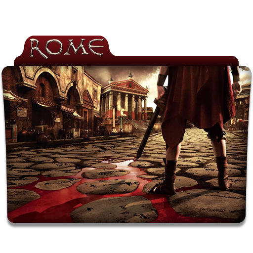 Rome : TV Series Folder Icon v1 by KingCuban on DeviantArt