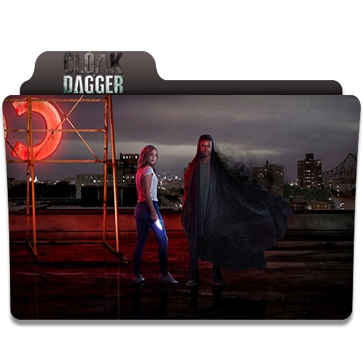 Cloak and Dagger : TV Series Folder Icon v2 by KingCuban on DeviantArt