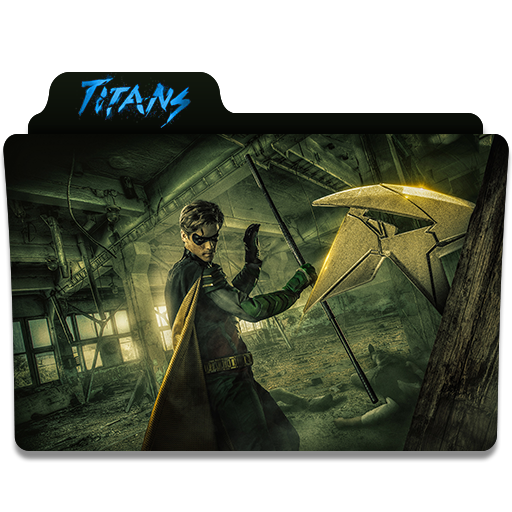 Titans : TV Series Folder Icon v2 by KingCuban on DeviantArt