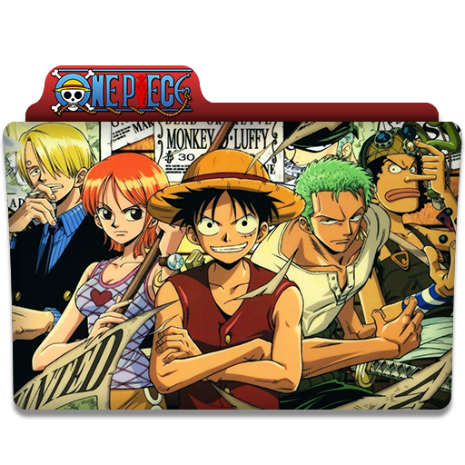 One Piece : Anime Folder Icon v7 by KingCuban on DeviantArt