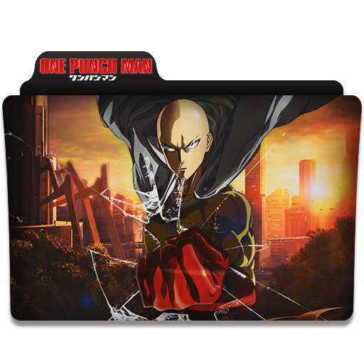 One Punch-Man : Anime Folder Icon v2 by KingCuban on DeviantArt