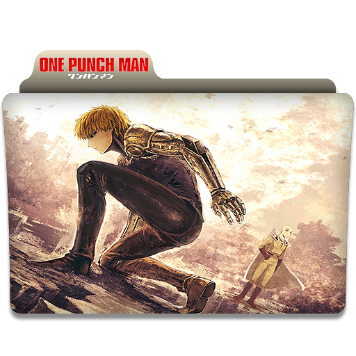 One Punch-Man : Anime Folder Icon v5 by KingCuban on DeviantArt