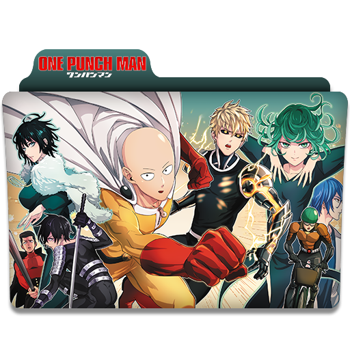 One Punch-Man : Anime Folder Icon v8 by KingCuban on DeviantArt