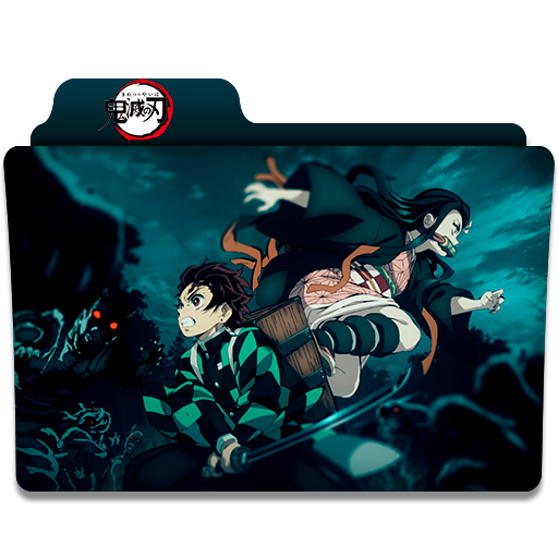 Kimetsu no Yaiba : Anime Folder Icon v3 by KingCuban on DeviantArt