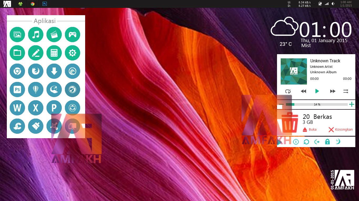 ZEN UI Widget 1.5.0 by Amfakh on DeviantArt