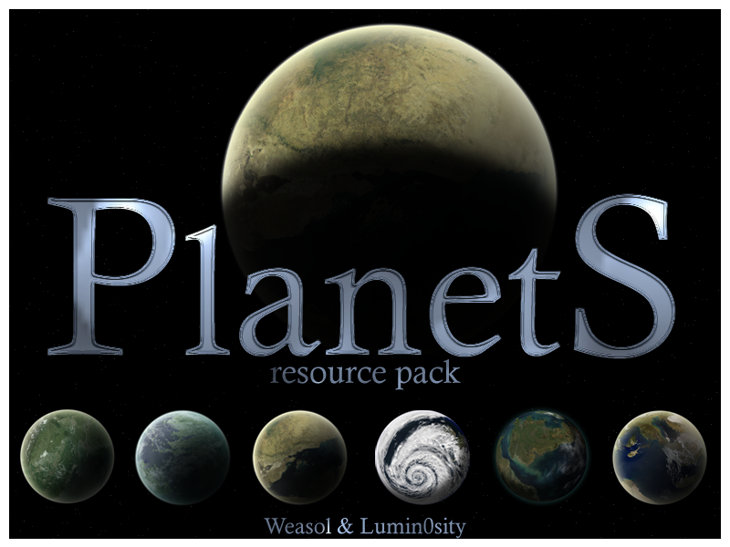Planet resource pack 1 by Lumin0sity on DeviantArt