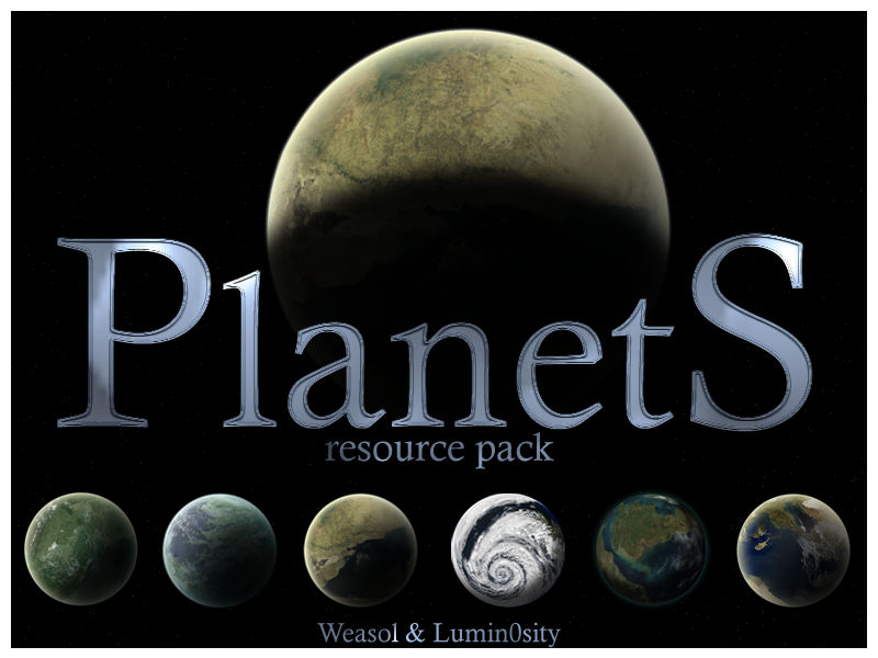 Planet resource pack 1 by Lumin0sity on DeviantArt