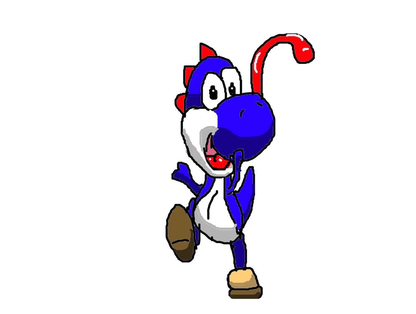 Yoshi Thanks by creecreehoneybees on DeviantArt