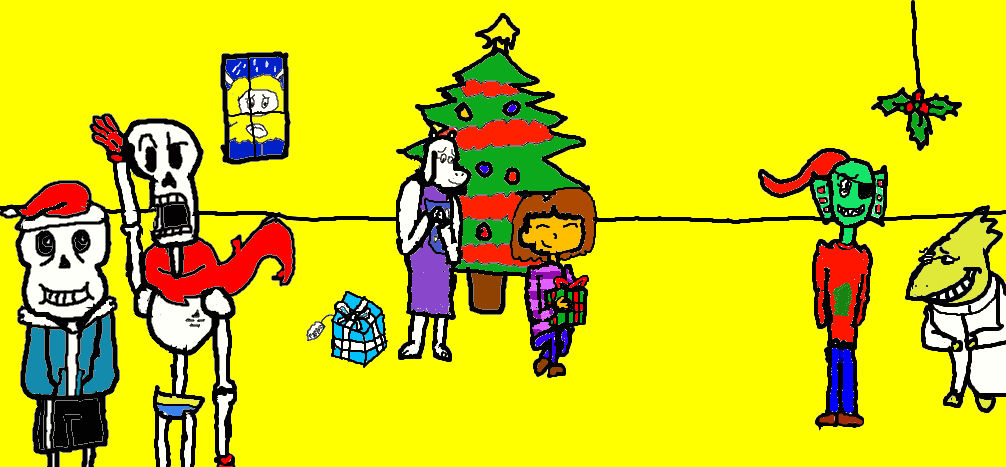 Undertale Christmas by ivanlerma on DeviantArt