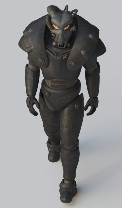 Enclave Soldier Walk Cycle (animation) by matamb3d on DeviantArt