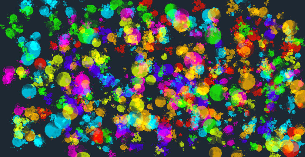 Paint splatters- bright by JayBlue302 on DeviantArt