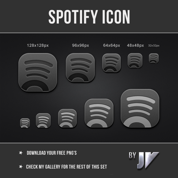 Spotify button/icon by JaneVision on DeviantArt