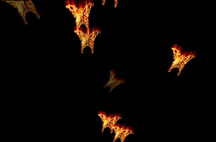 MMD Fire Butterflies DL by Chestnutscoop on DeviantArt