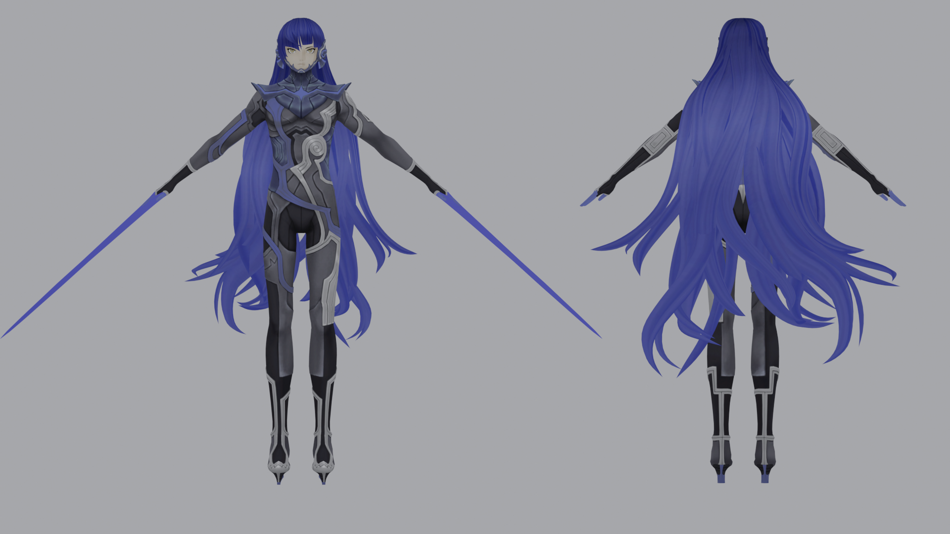 SMT V Protagonist Nahobino Ver DL Rip .blend by emilyblend34 on DeviantArt