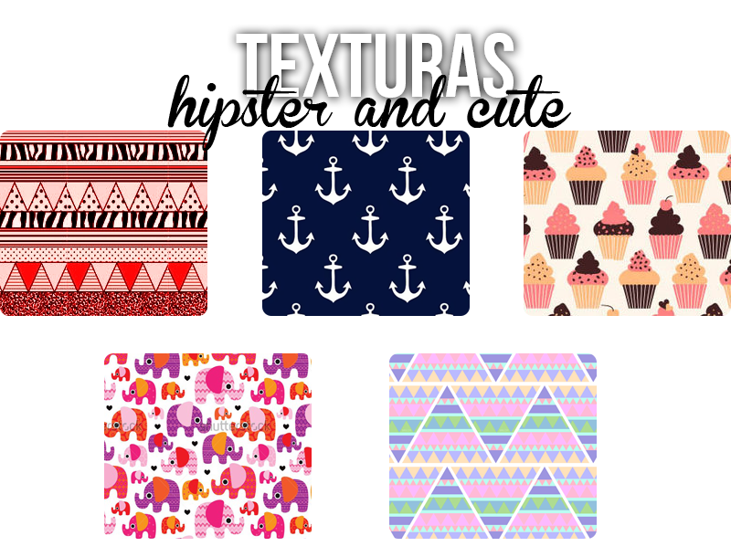 Texturas Hipster And Cute by iMissMovinOn on DeviantArt