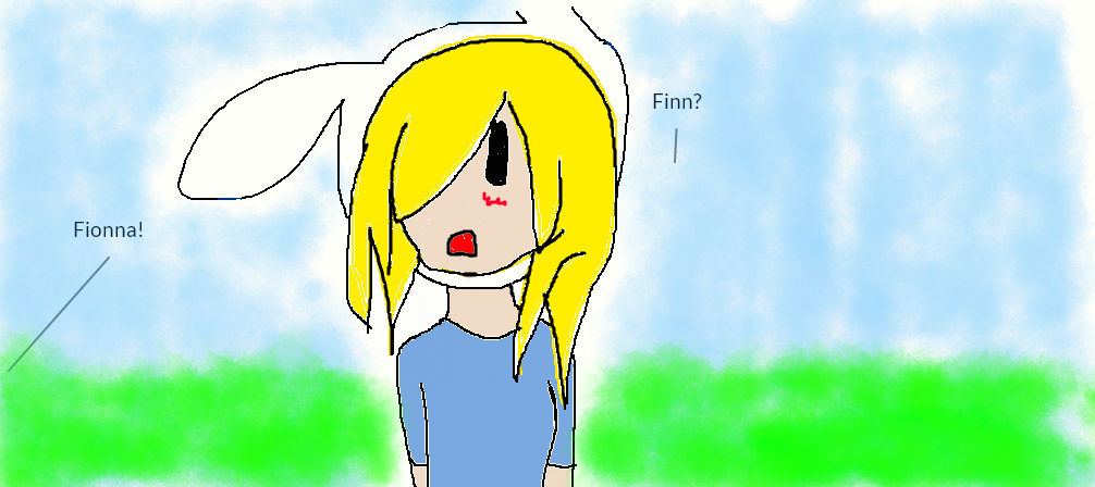 My first time drawing using a keyboard..(soo hard) by FionnaxFinn12 on ...