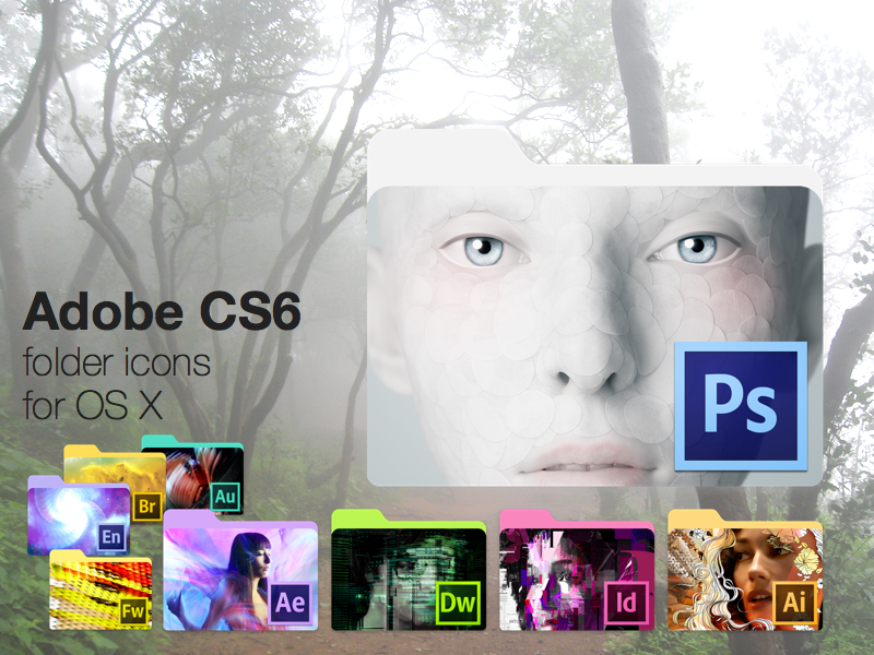 Adobe CS6 Folder Icons (Yosemite) by ChildrenAreWatching on DeviantArt