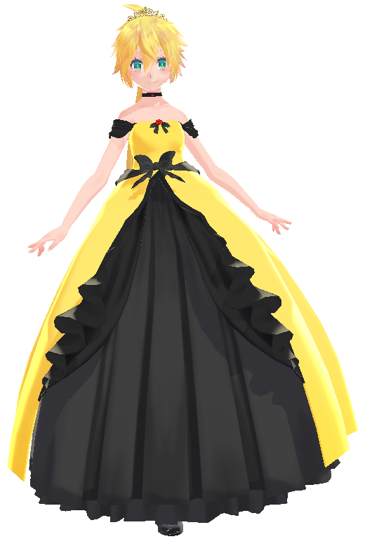 Tda Lenka Kagamine Princess [DL] by xXMofuMofuXx on DeviantArt