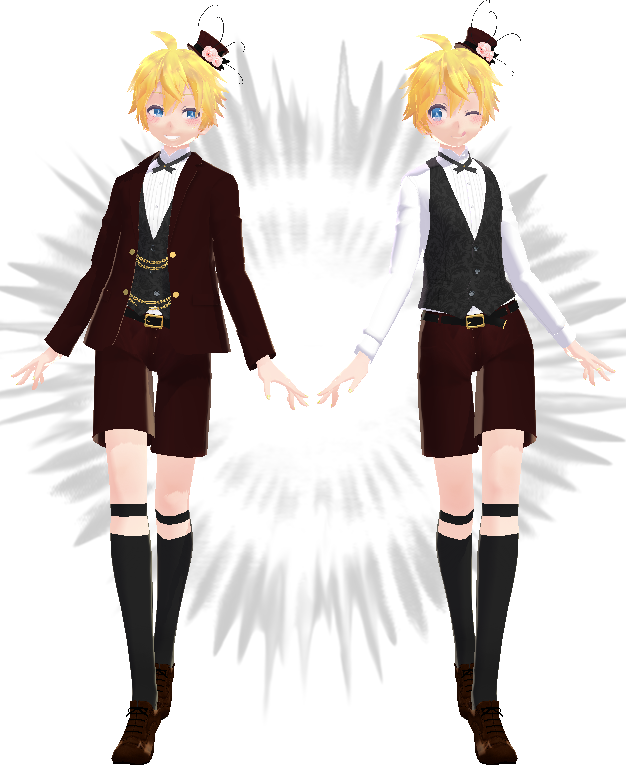 Tda Len Kagamine Fancy [DL] by xXMofuMofuXx on DeviantArt