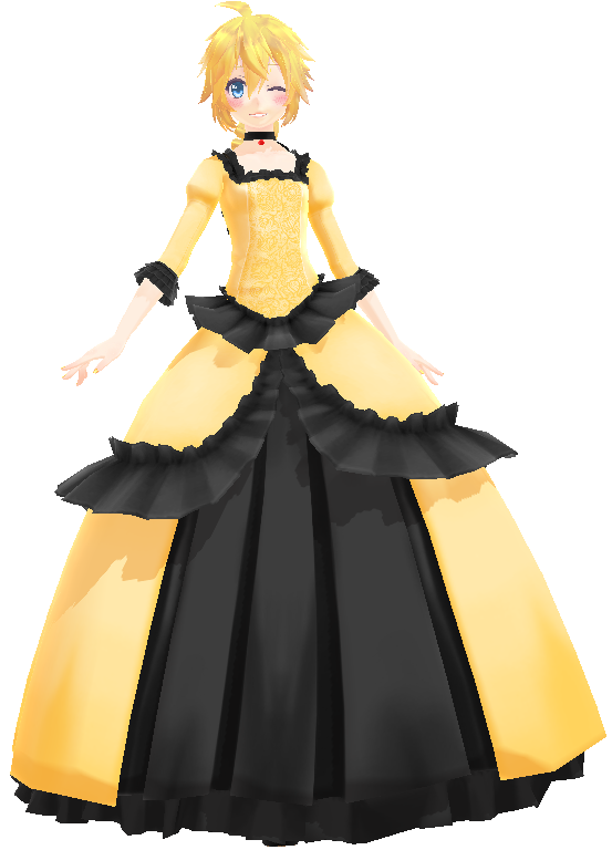 Tda Lenka Kagamine Royal [DL] by xXMofuMofuXx on DeviantArt