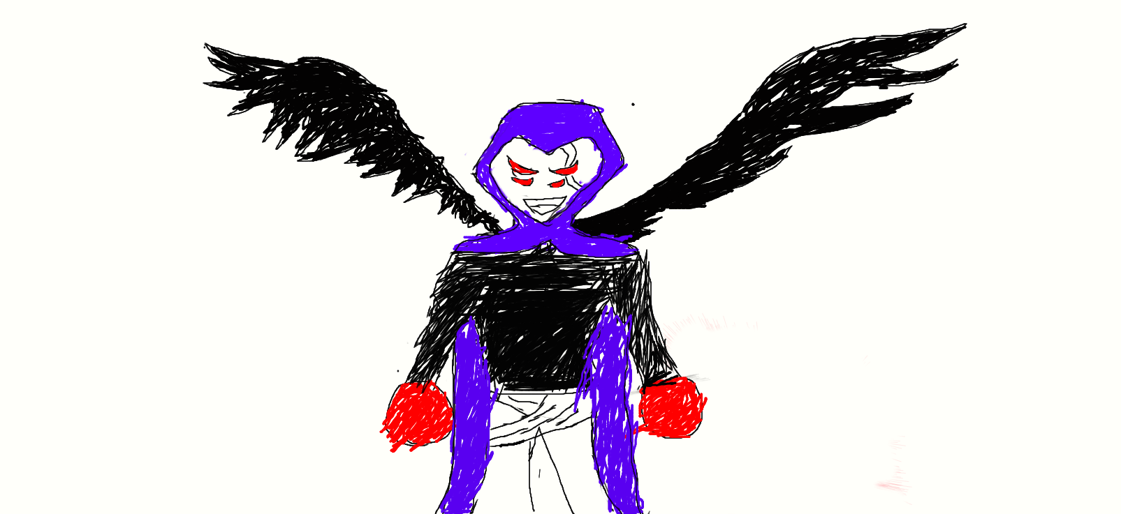 raven's brother from teen titans by bleachdemon on DeviantArt