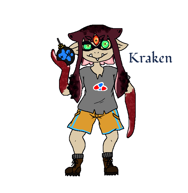 Inkling Mutant Kraken by evil-vivianne on DeviantArt