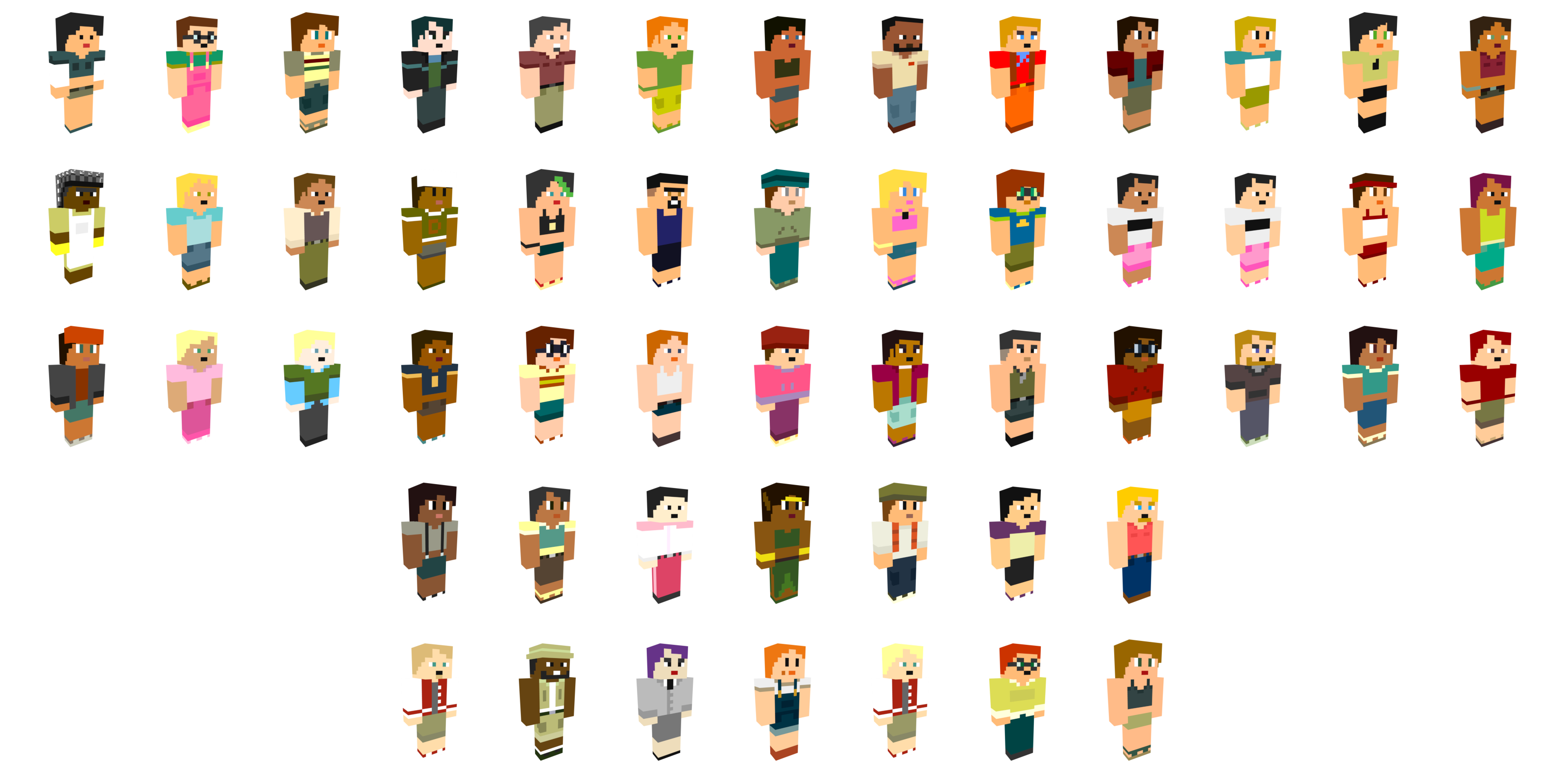 Total Drama Minecraft Genderbend by cahenry12 on DeviantArt