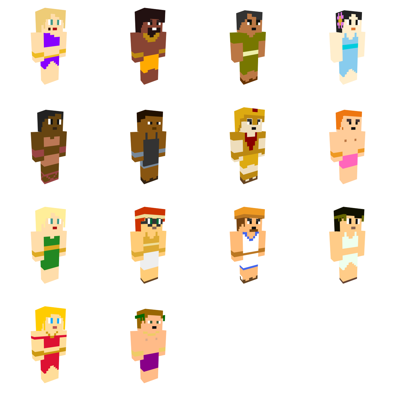 Total Drama MC Halloween 3rd Gen by cahenry12 on DeviantArt