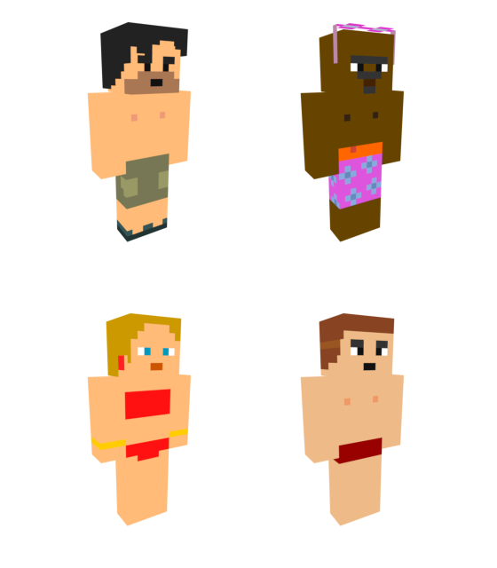 Total Drama Hosts Swimwear by cahenry12 on DeviantArt