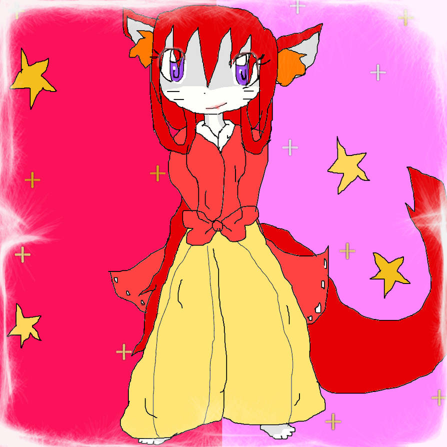 Kagami the Wolf Priestess by SoulEvar421 on DeviantArt