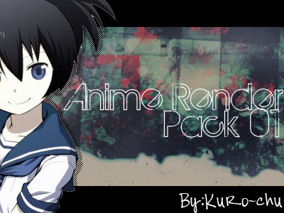 Render Pack 01 by Kuro-chu on DeviantArt