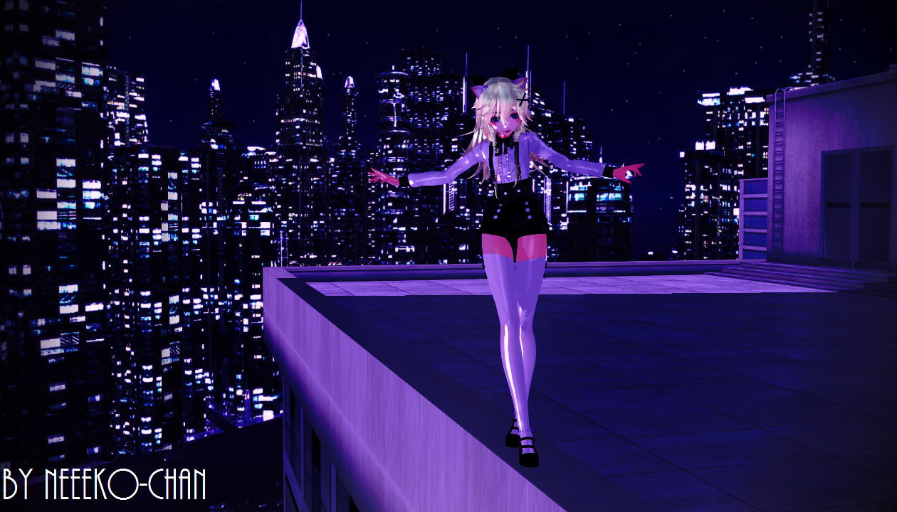 MMD Free like a bird Pose[+DL] by Neeeko-chan on DeviantArt