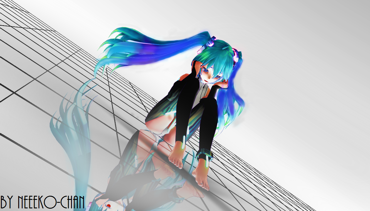 MMD Sad Pose[+DL] by Neeeko-chan on DeviantArt