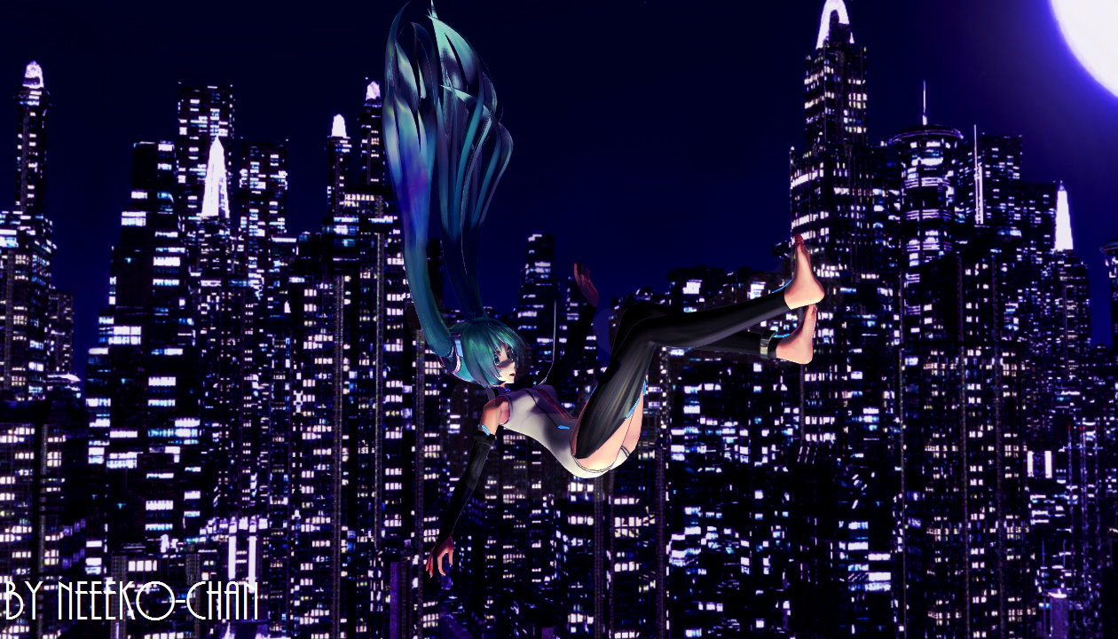 MMD Falling Pose[DL] by Neeeko-chan on DeviantArt