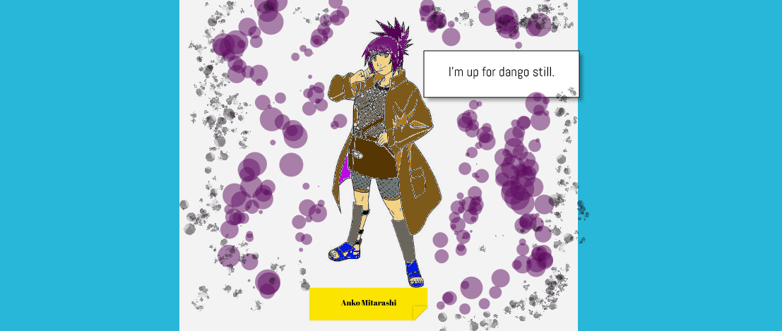 Anko loves dango by compo1 on DeviantArt