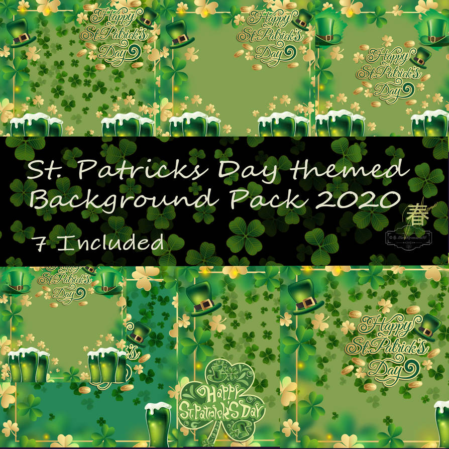 St. Patrick's Day Theme Background Pack 2020 by HaruRyomaru86 on DeviantArt