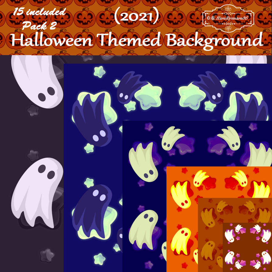 Halloween Backgrounds 2021 Pack 2 by HaruRyomaru86 on DeviantArt
