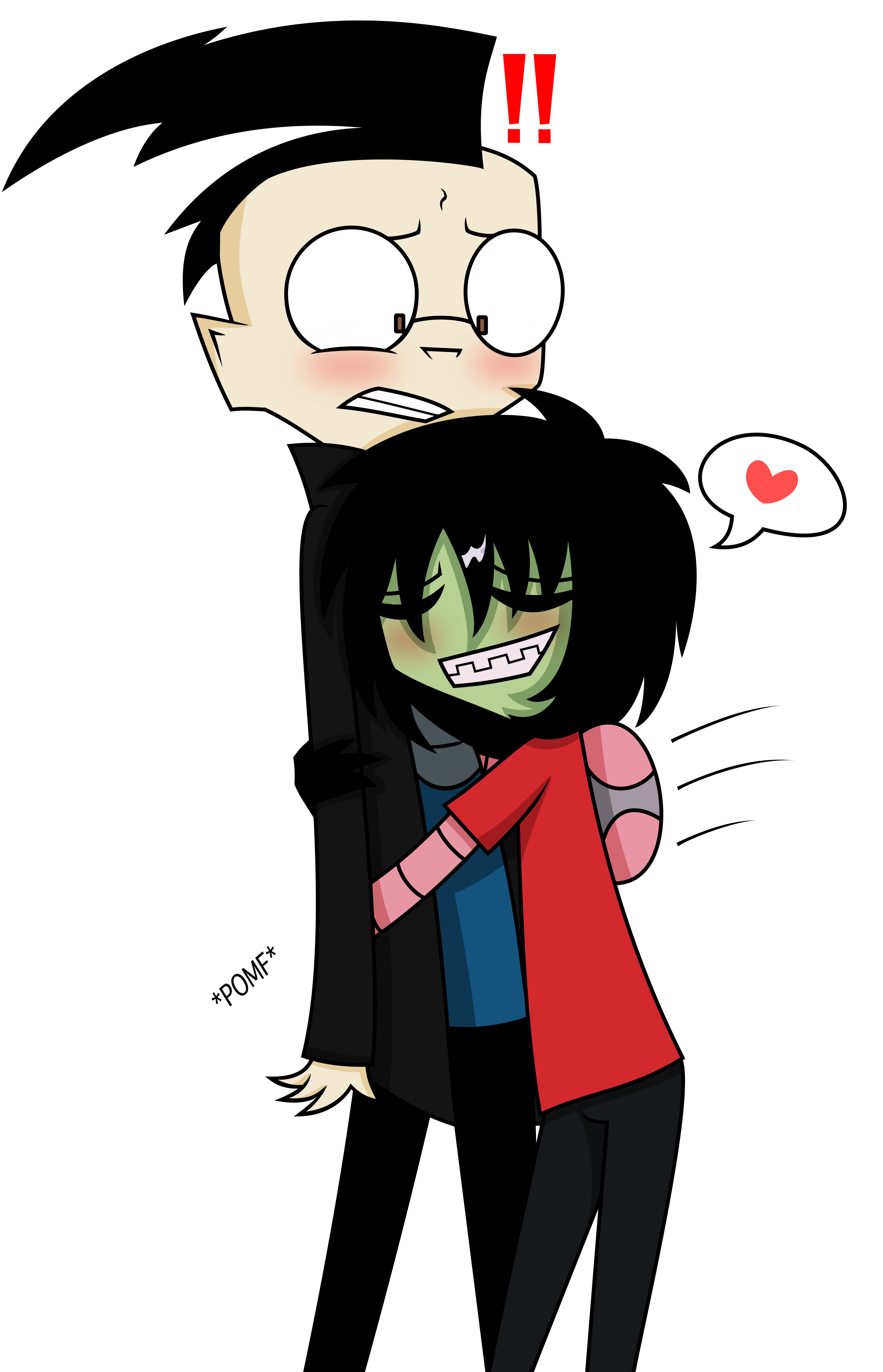 Surprise Hugs! by TuzzArts on DeviantArt