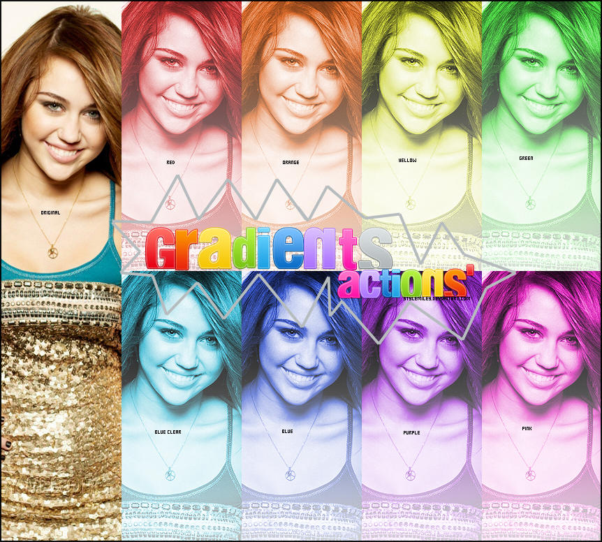 gradients action.- by stylemiley on DeviantArt