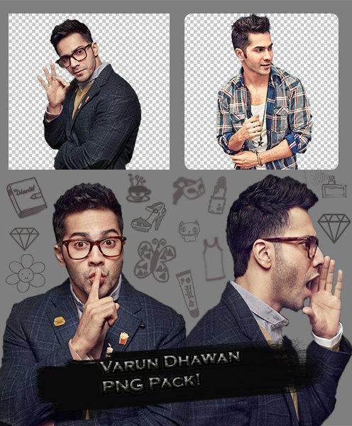 Varun Dhawan PNG Pack by #BySalkatDesign by DidemNurDesign on DeviantArt